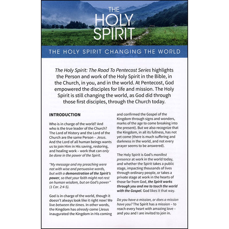 The Holy Spirit Changing The World - pkg of 50 | Vineyard Resources